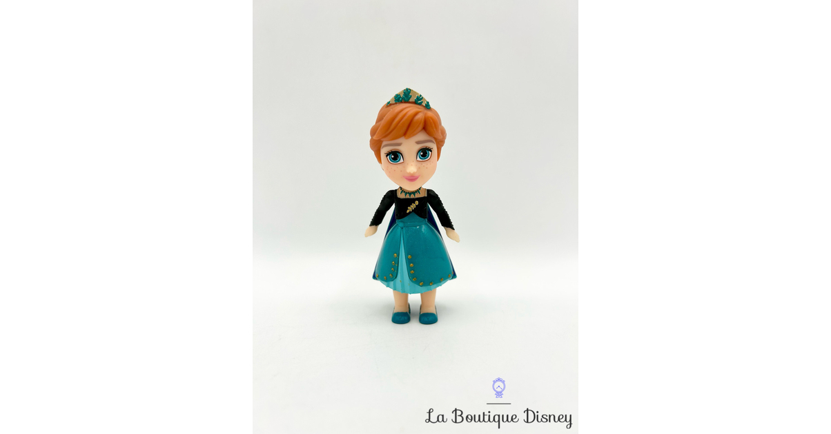Figurine Mini Poupée Princesse Anna Couronnement La Reine des Neiges 2 Disney Jakks Pacific robe ...